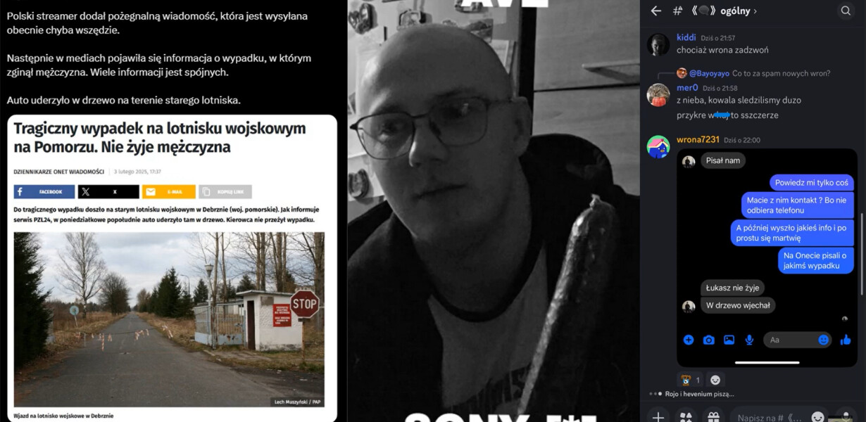 To nie był wypadek. Samobójstwo streamera poruszyło społeczność ...